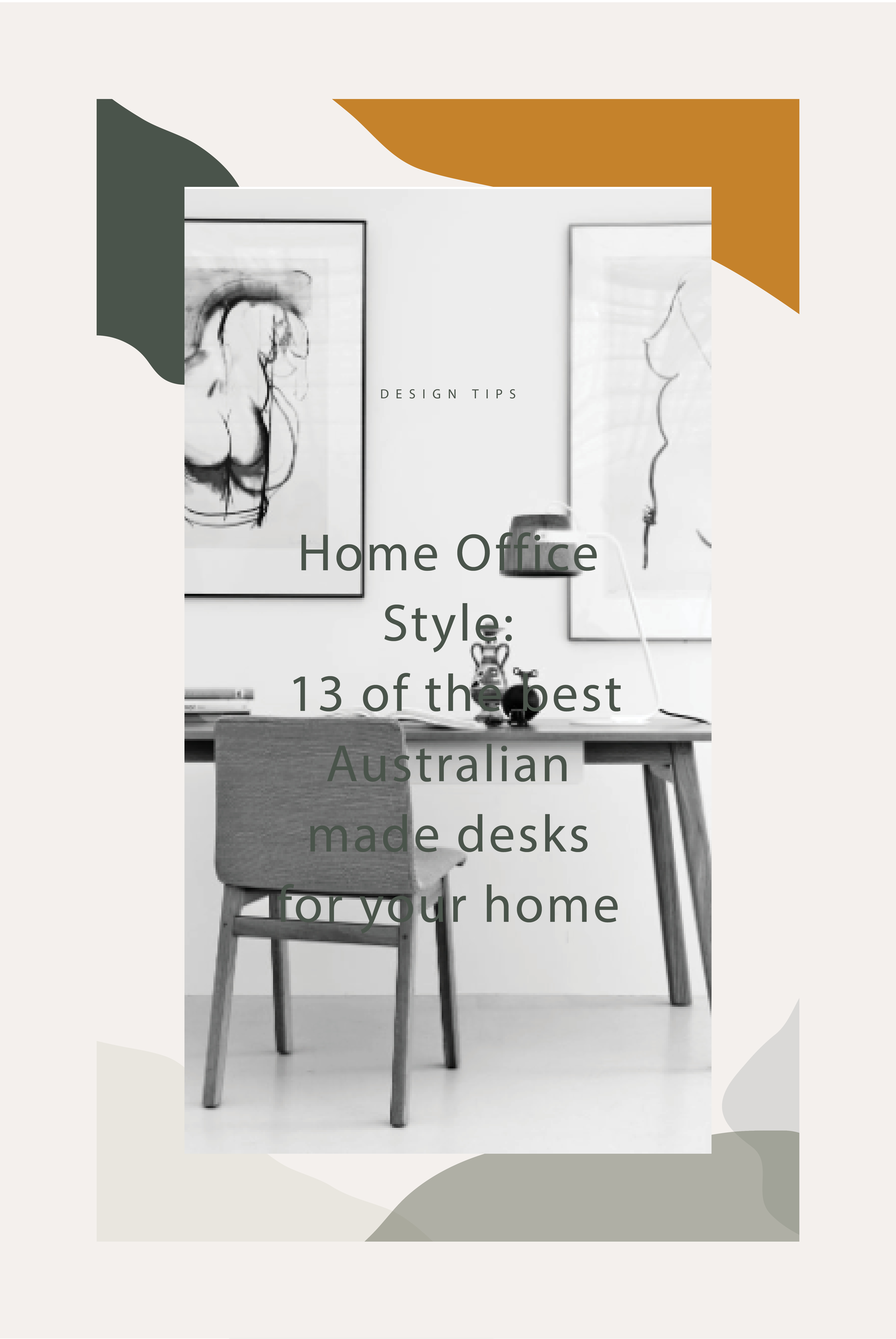 Home Office Style: 13 of the best Australian Made desks for your home ...
