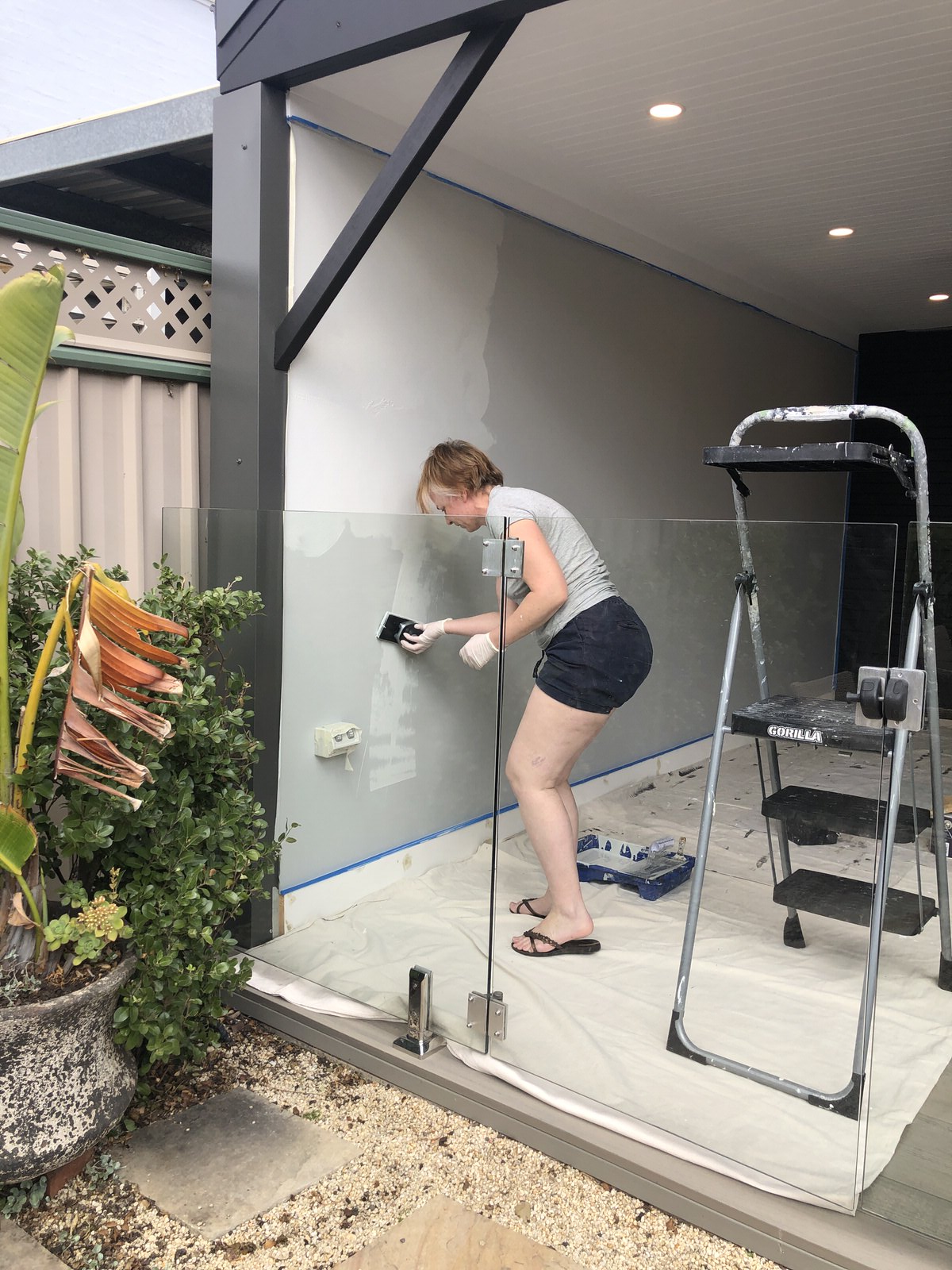 Small Alfresco Design, Melbourne – Lisa Elliott Interior Design