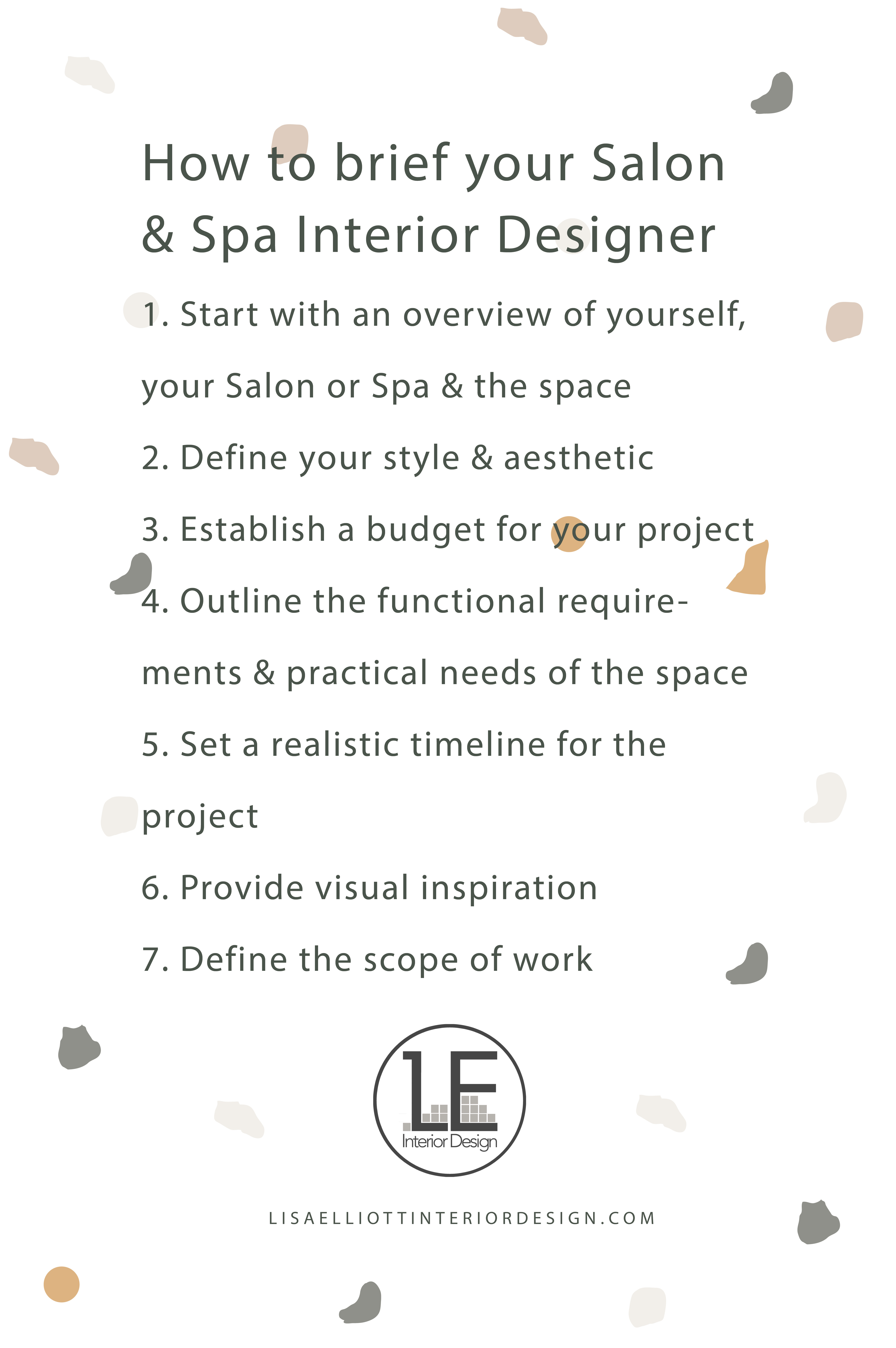 How to Brief your Salon / Spa Interior Designer (& Get your FREE ...